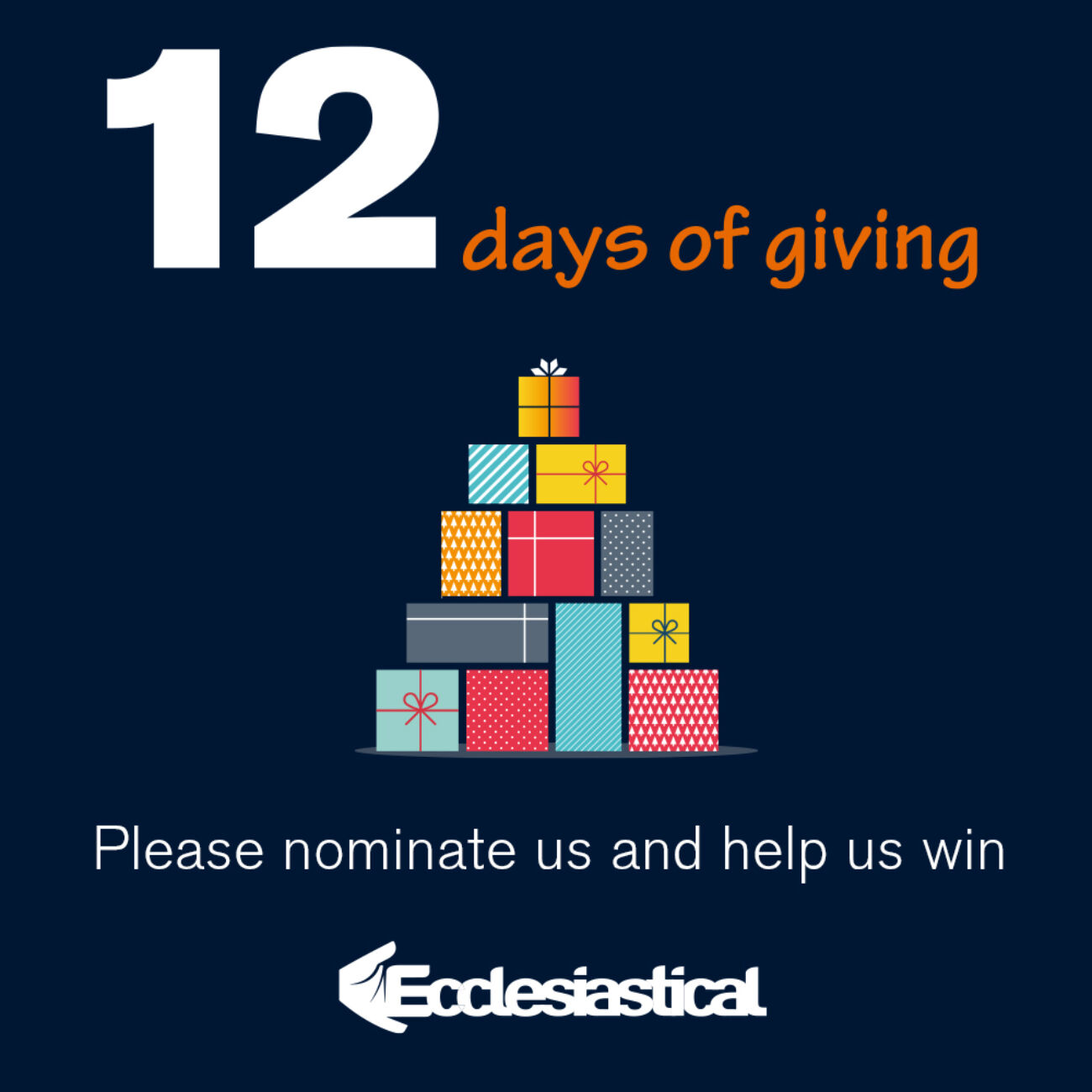 Ecclesiastical's 12 Days of Giving Campaign / Oxford Pastorate