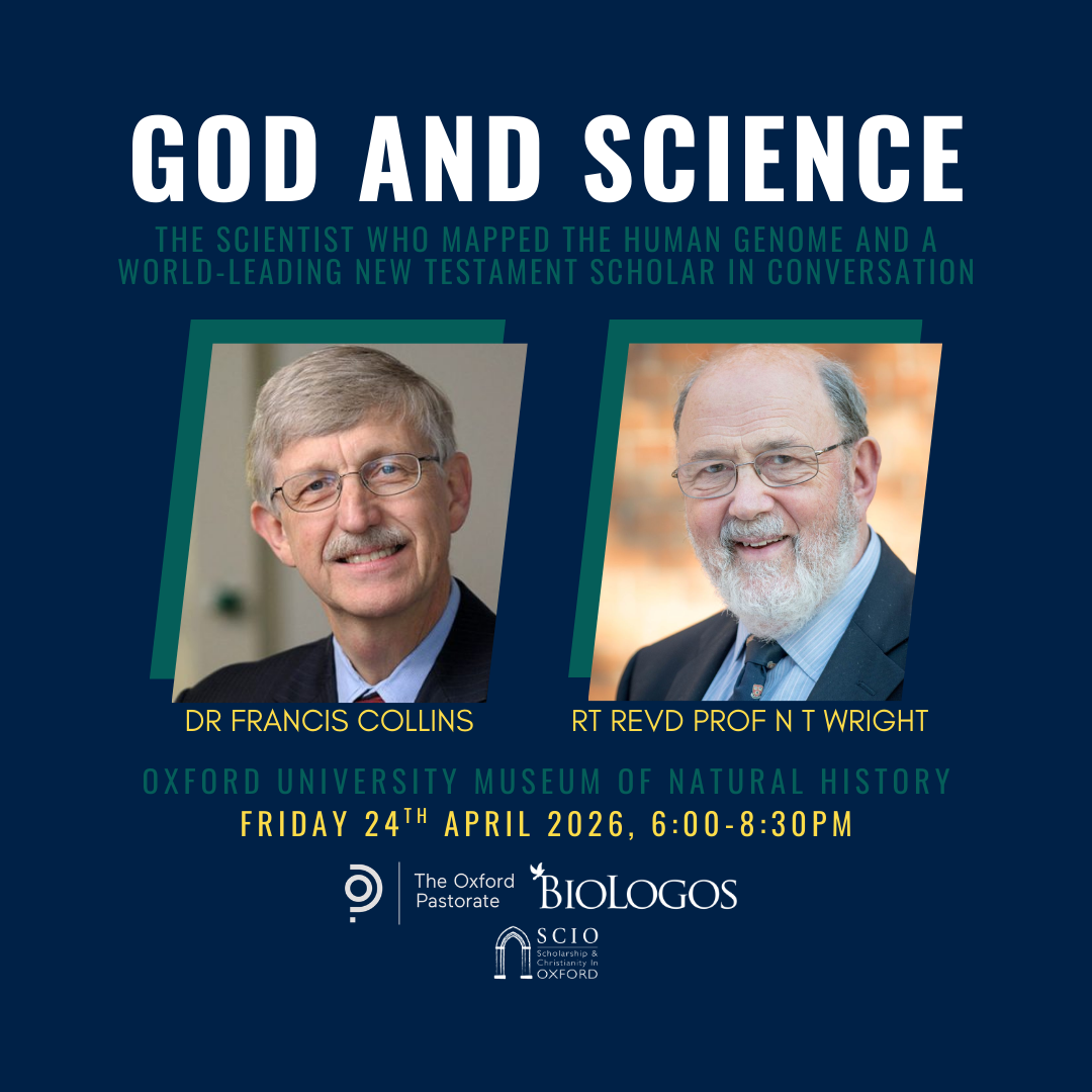 God and Science: Francis Collins and N T Wright in Conversation ...